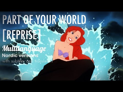Disney The little mermaid | Part of your world - Reprise - Nordic Mix ...