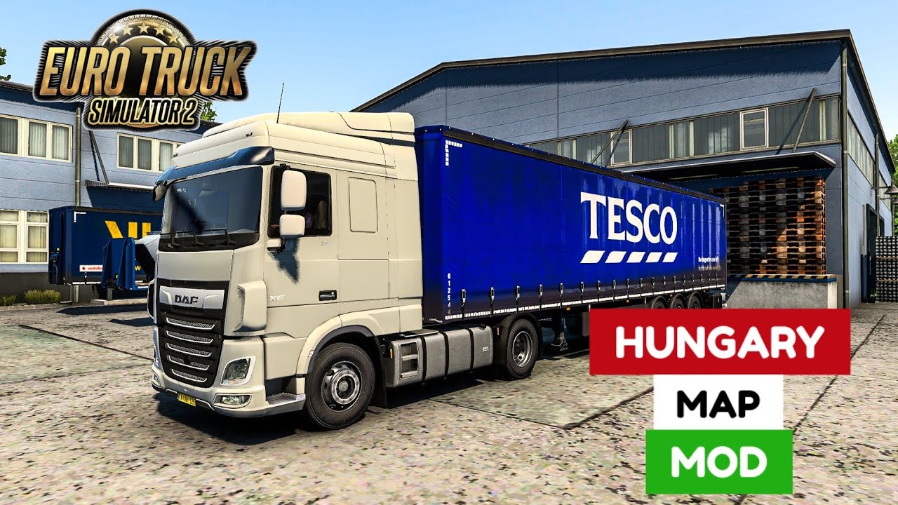 HUNGARY MAP MOD for ETS2! | Euro Truck Simulator 2 - YouTube