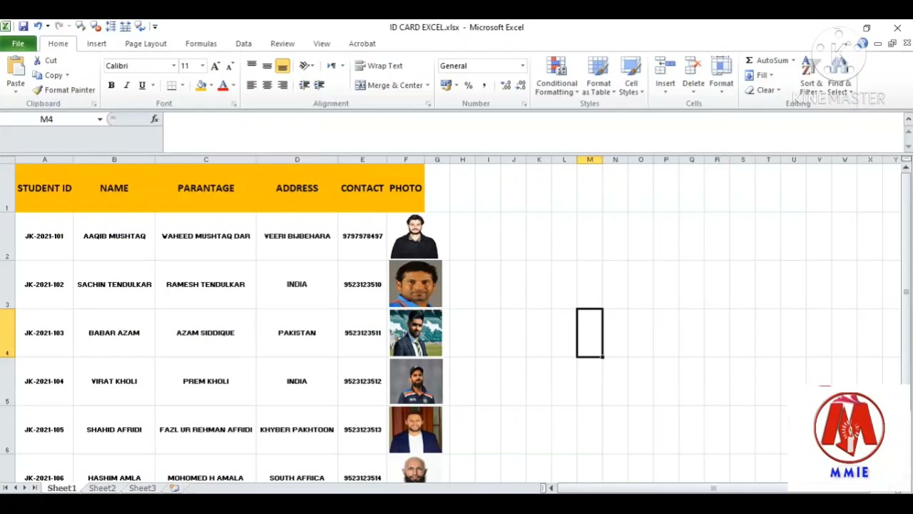 ID CARD IN EXCEL USING VLOOKUP Data Validation NAME MANAGER INDEX AND ID CARD IN EXCEL USING VLOOKUP Data Validation NAME MANAGER INDEX AND