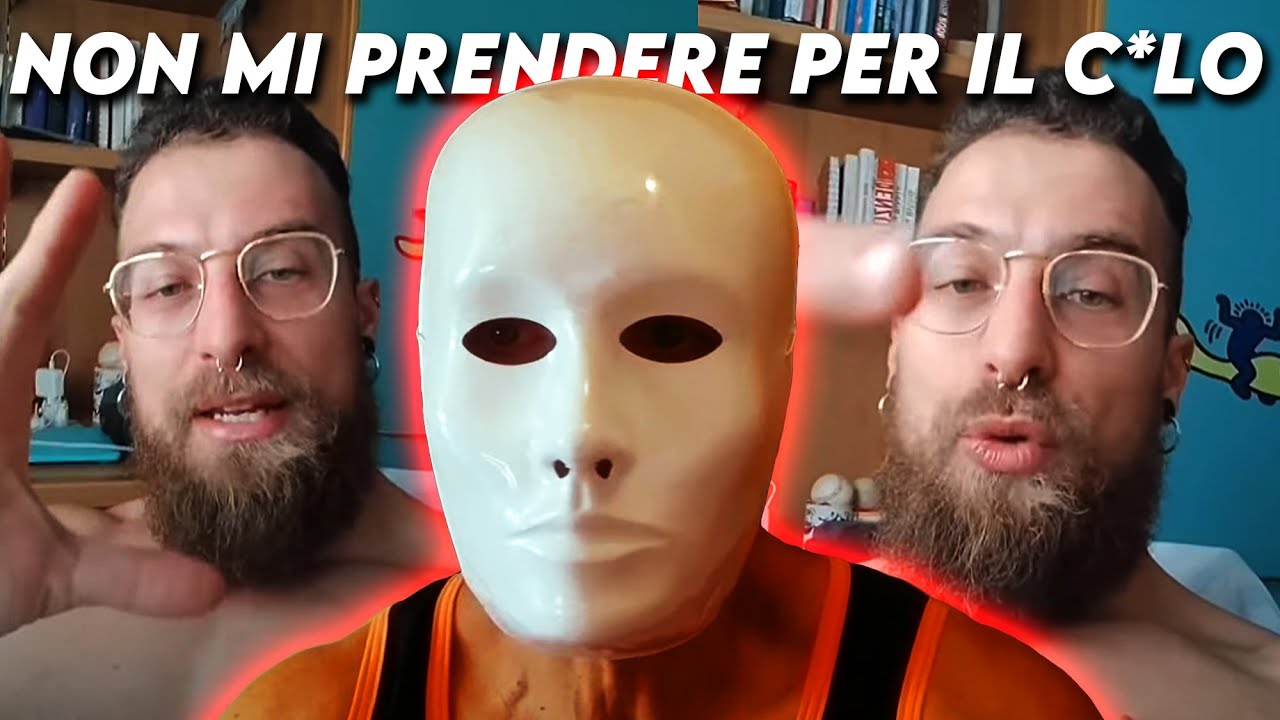 FILIPPO PICI INCA*ZATO NERO CON MASTER WALLACE che ANCORA dice non sia ...