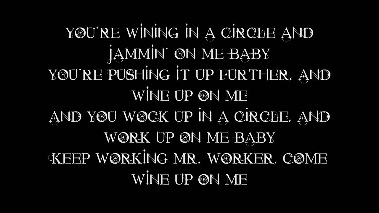 Zoelah Wine up on me with lyrics - YouTube