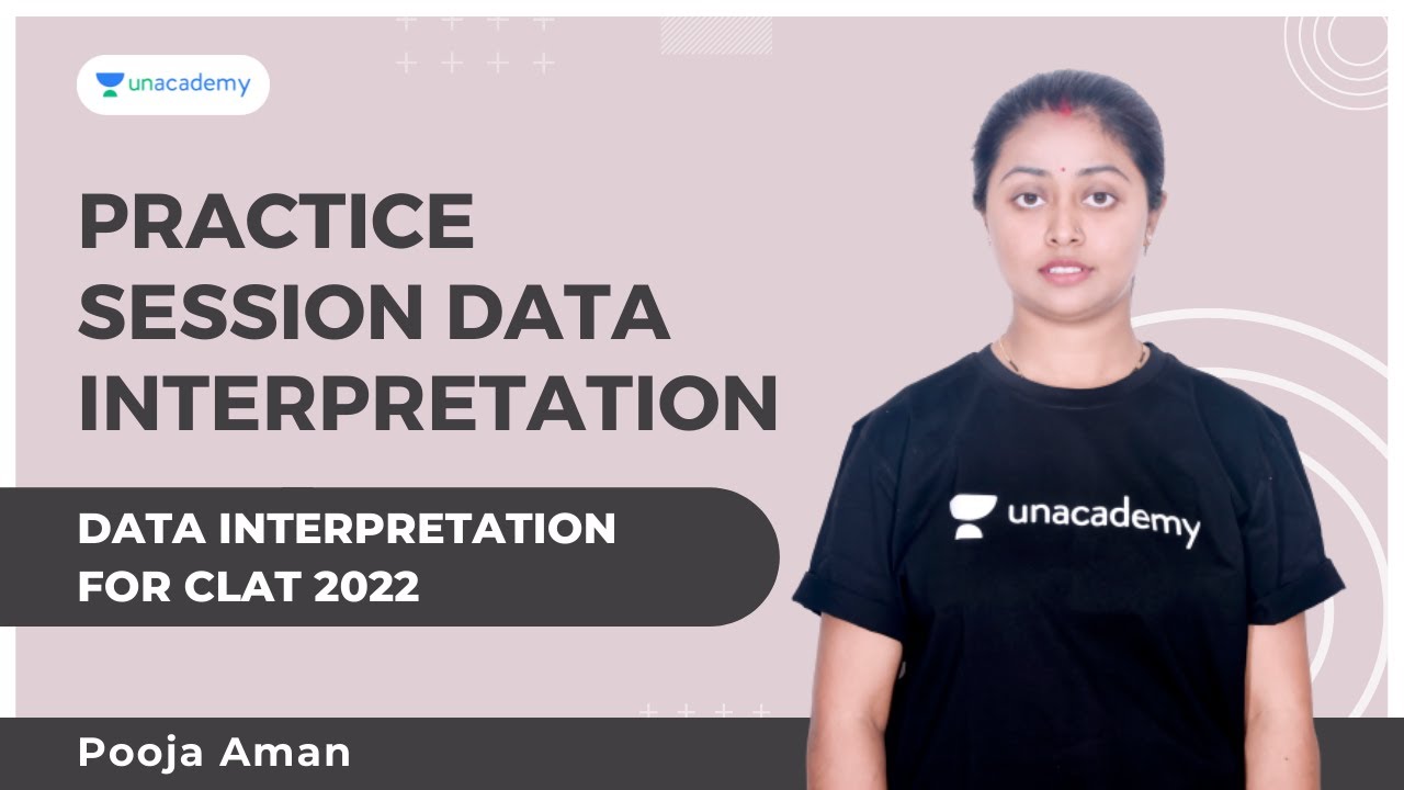Practice Session Data interpretation | Data Interpretation for CLAT | CLAT 2021 | Pooja Aman ...