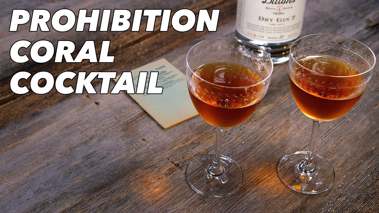 I Tried a 1931 Prohibition Cocktail — You Won’t Believe the Flavour ...