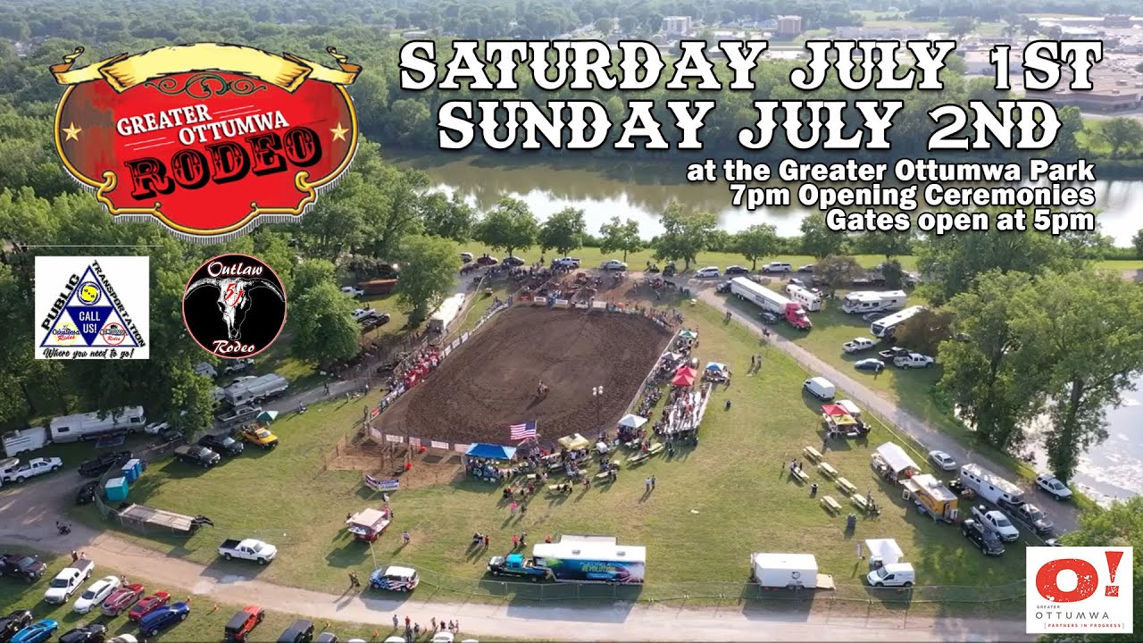 Greater Ottumwa Rodeo 2023 Highlights - YouTube