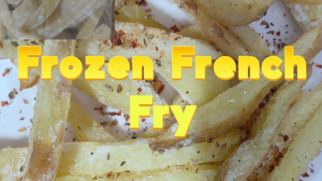 Frozen French Fry at home ! easy recipe ! market style - YouTube