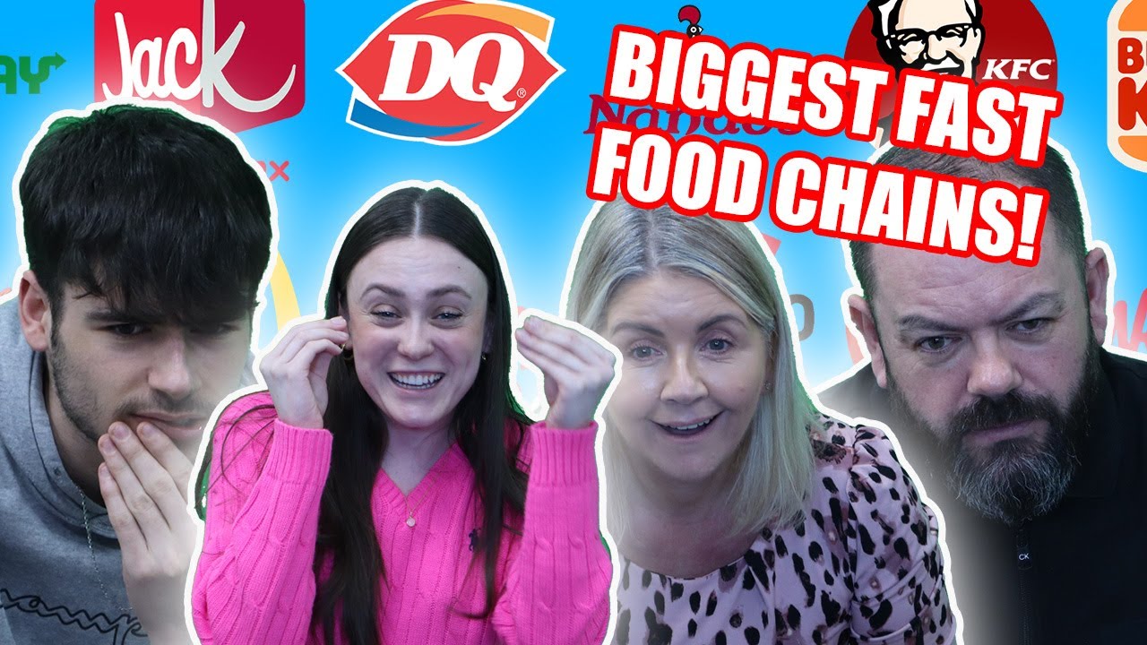 BIGGEST FAST FOOD CHAINS | REACTION! - YouTube