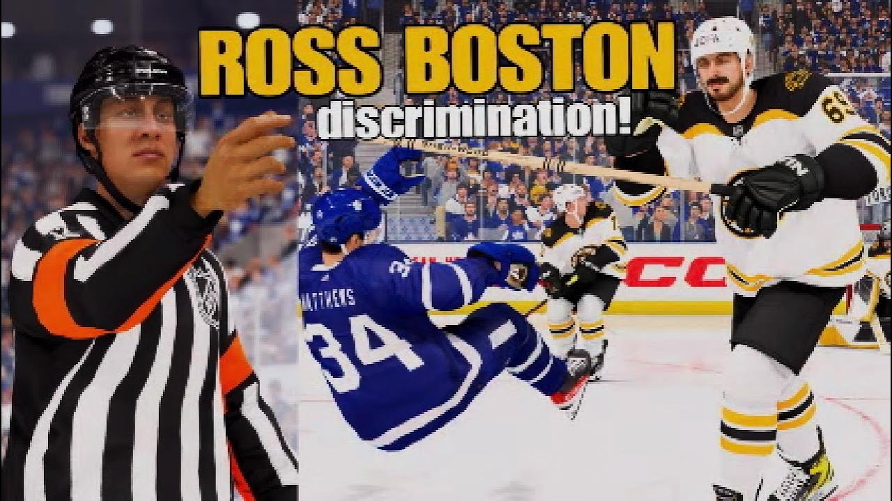 ROSS BOSTON VS Toronto Refs!! | ENF Be A Pro ep.2 NHL 23 - YouTube