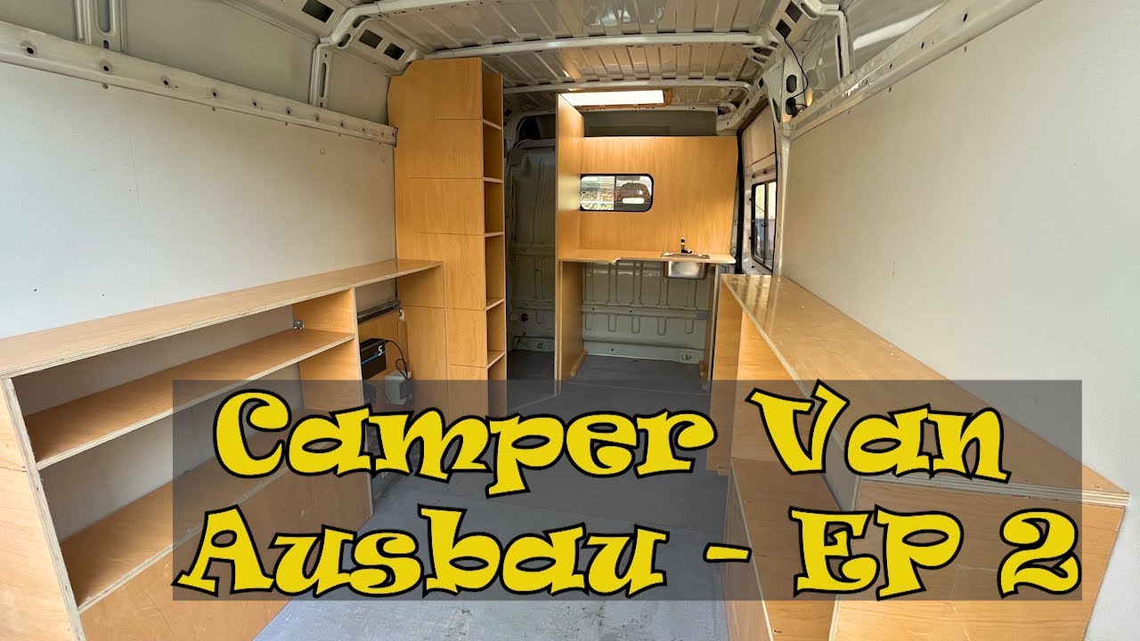INNENAUSBAU! - Der Ultimative Camper Van Ausbau für Mountainbiker - EP2 ...
