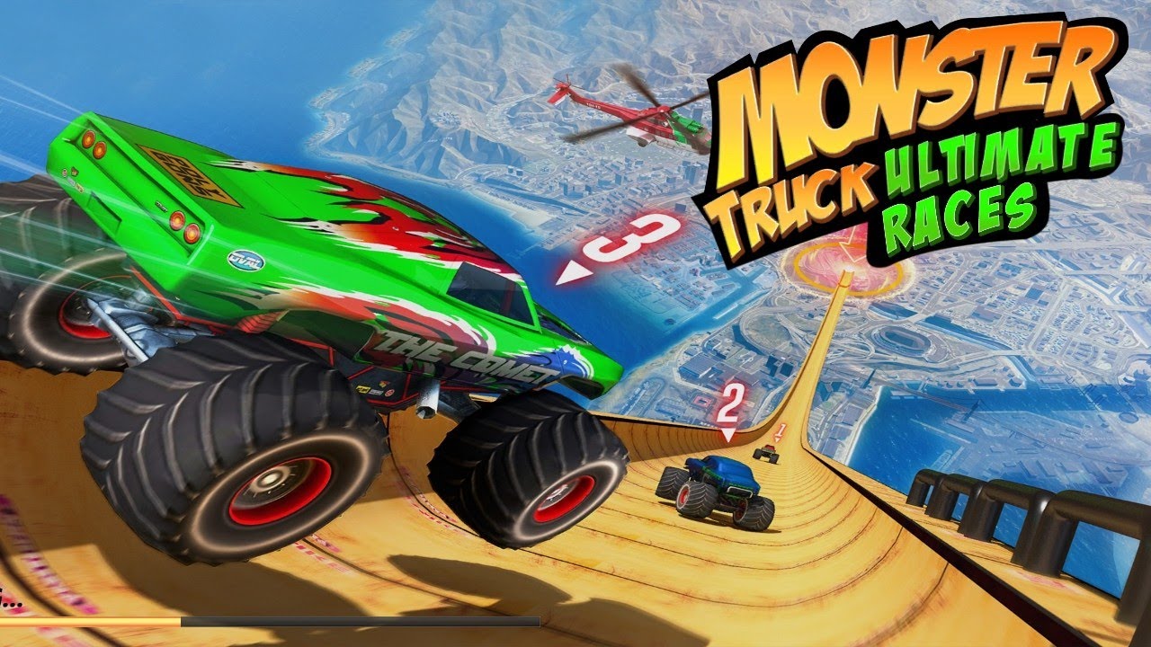 Monster Truck ultimate races //Monster Truck racing truck - YouTube