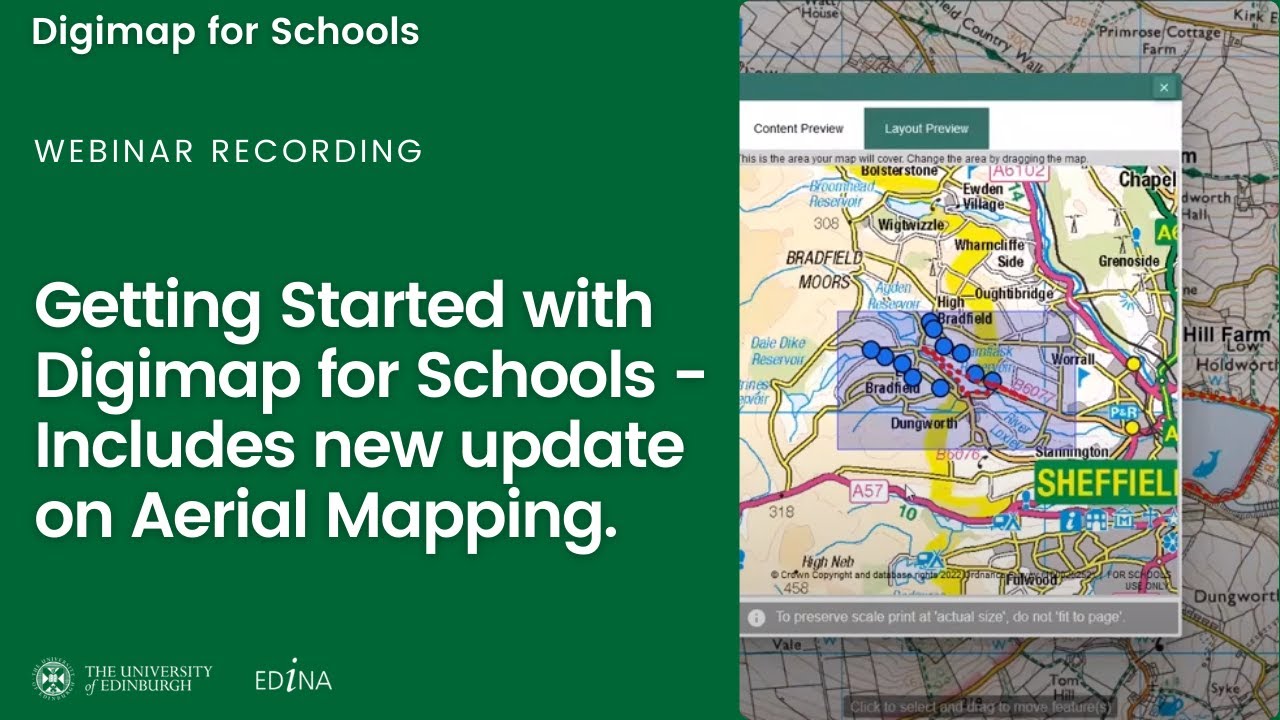 Getting Started with Digimap for Schools - Includes new update on ...