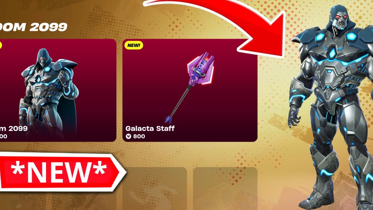*NEW* DOOM 2099 SKIN - Fortnite Shop December 9th, 2024 - YouTube