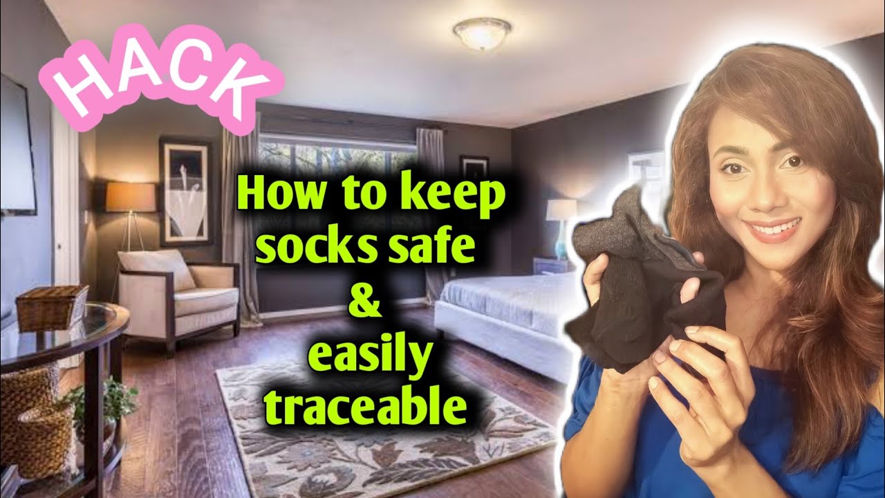 HACK-How to keep socks safe and easily traceable |Best way to fold ...