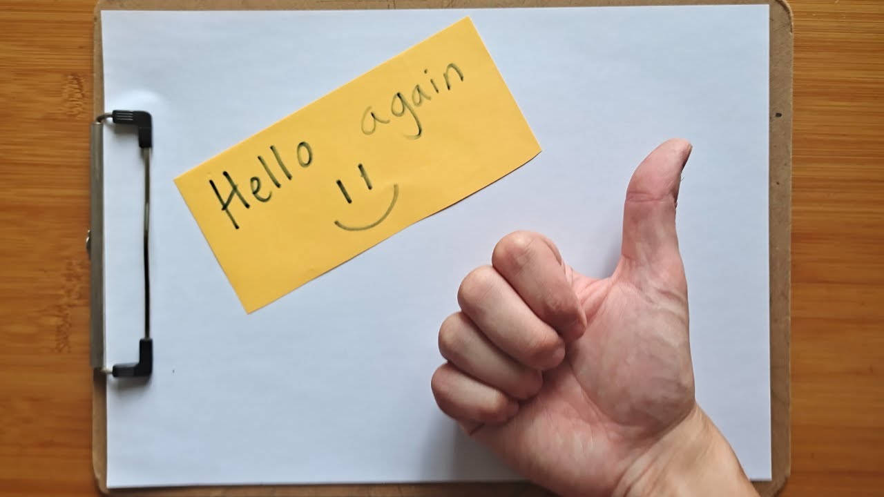How to greet someone after a long time - YouTube