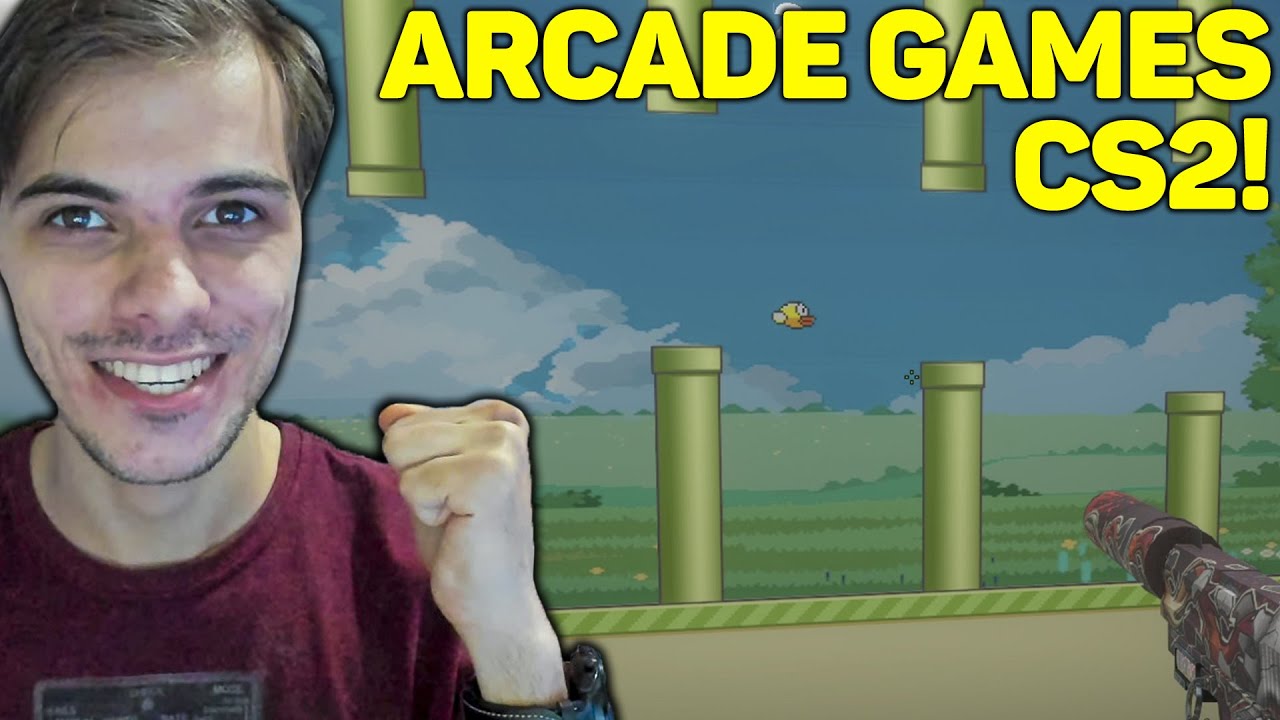JOGOS ARCADE NO CS2! - YouTube