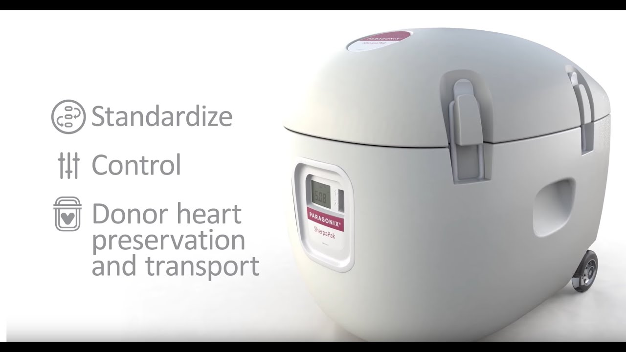 Paragonix SherpaPak™ Cardiac Transport System - YouTube