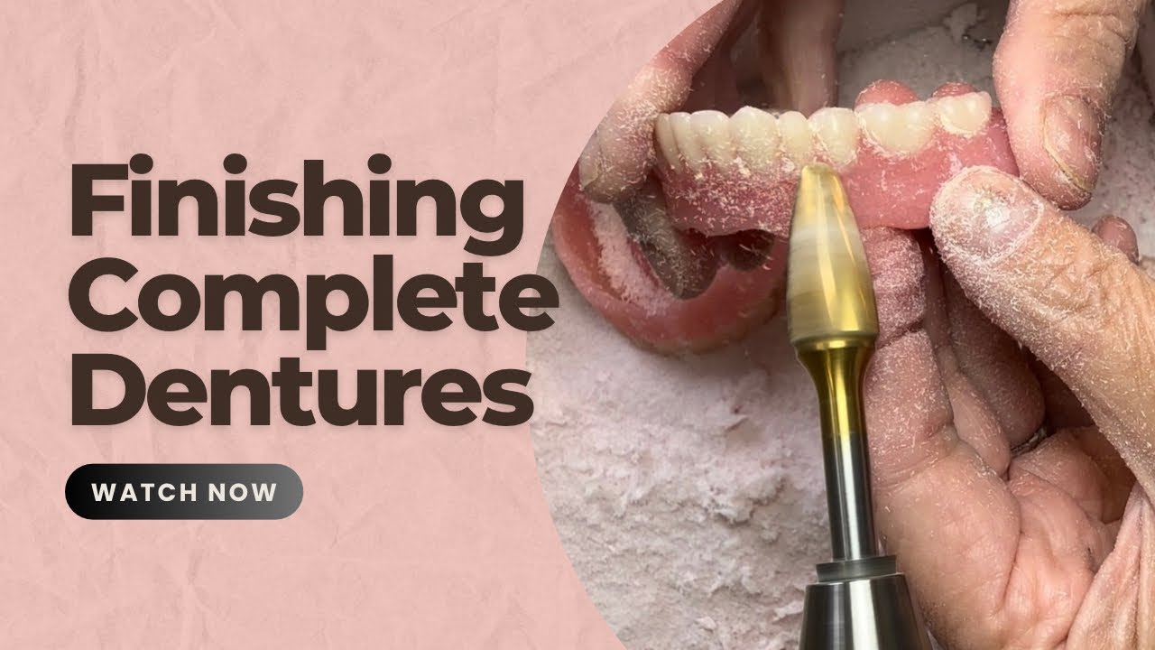 Finishing Complete Dentures - YouTube