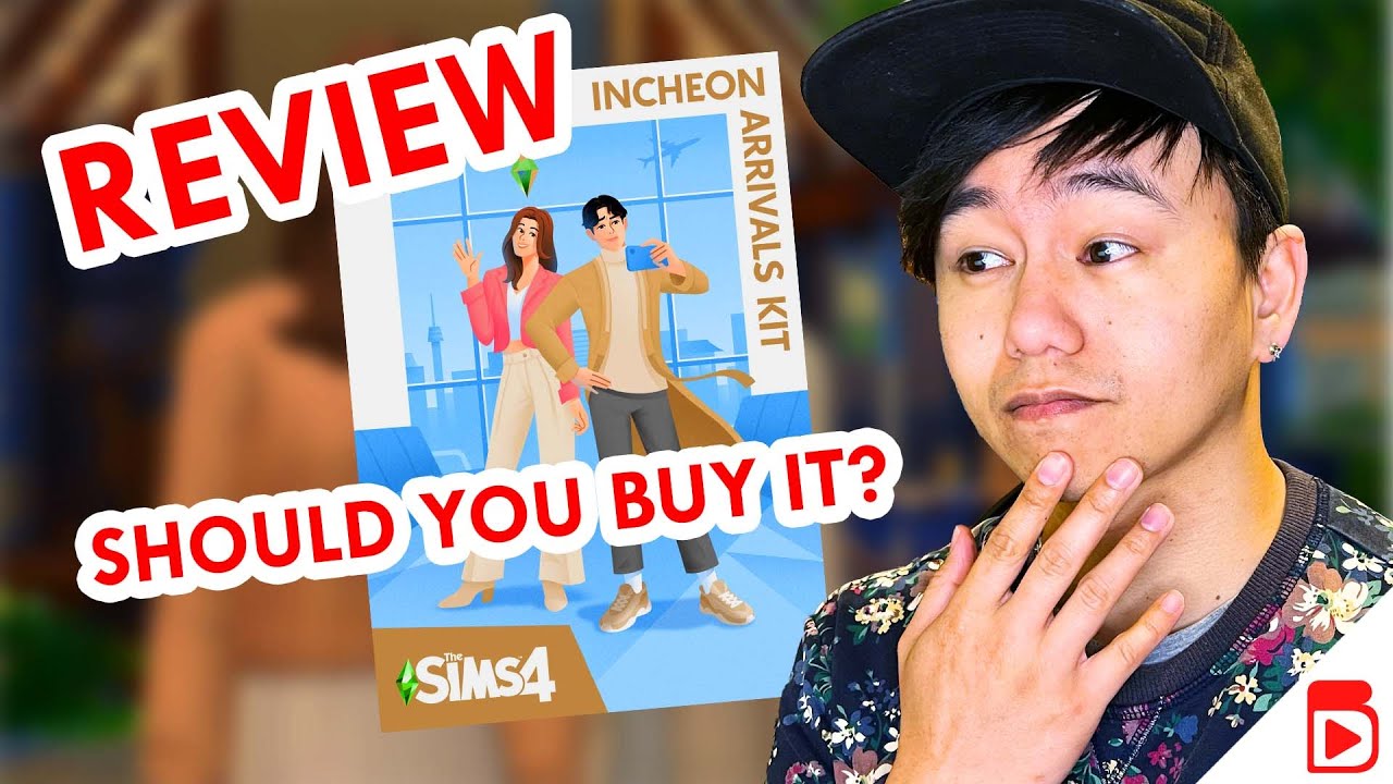 KIT REVIEW: Incheon Arrivals Kit | Sims 4 - YouTube
