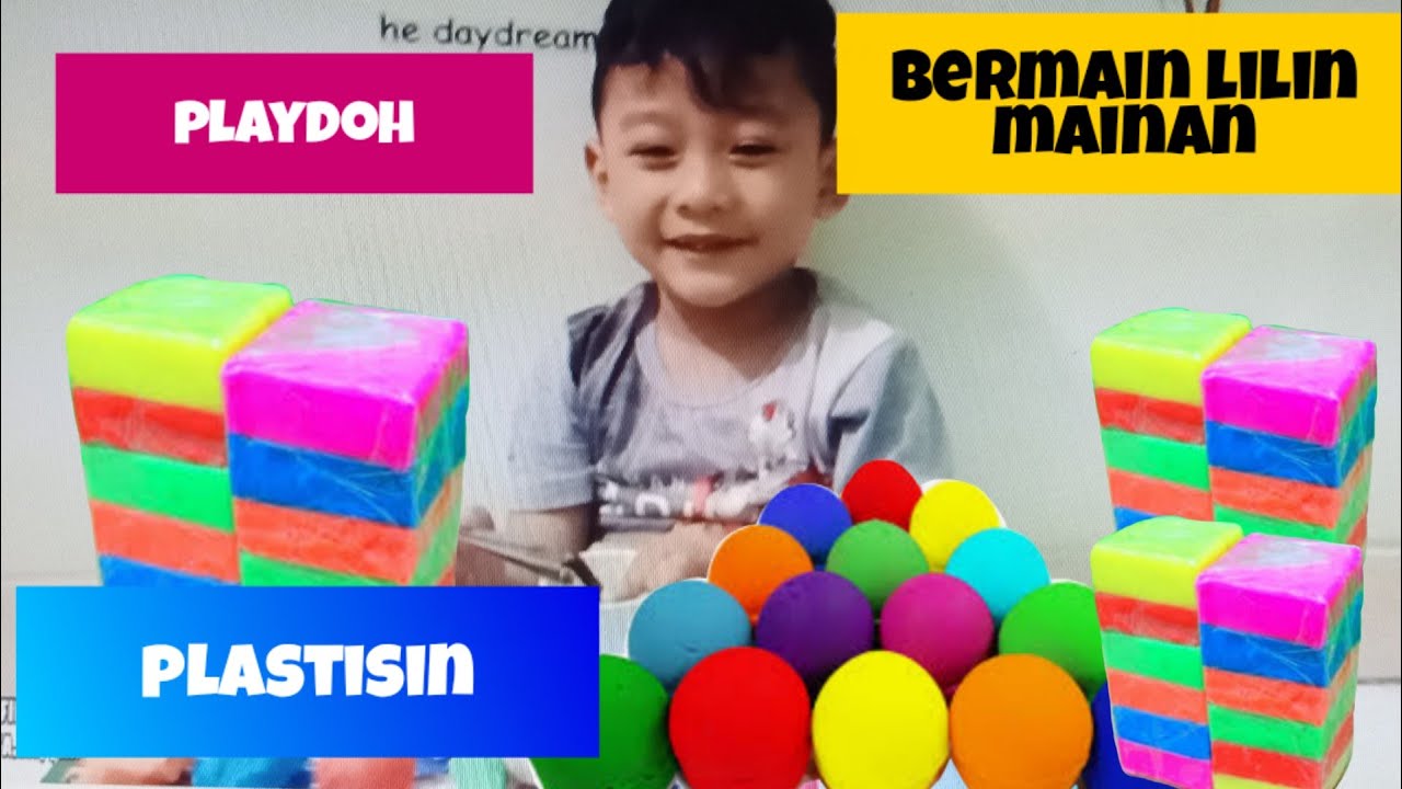 Bermain Plastisin atau Playdoh Lilin mainan | Mainan Anak - YouTube