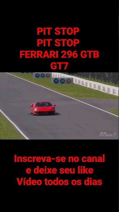 PIT STOP PIT STOP - FERRARI 296 GTB - GT7- VALE A PENA - YouTube