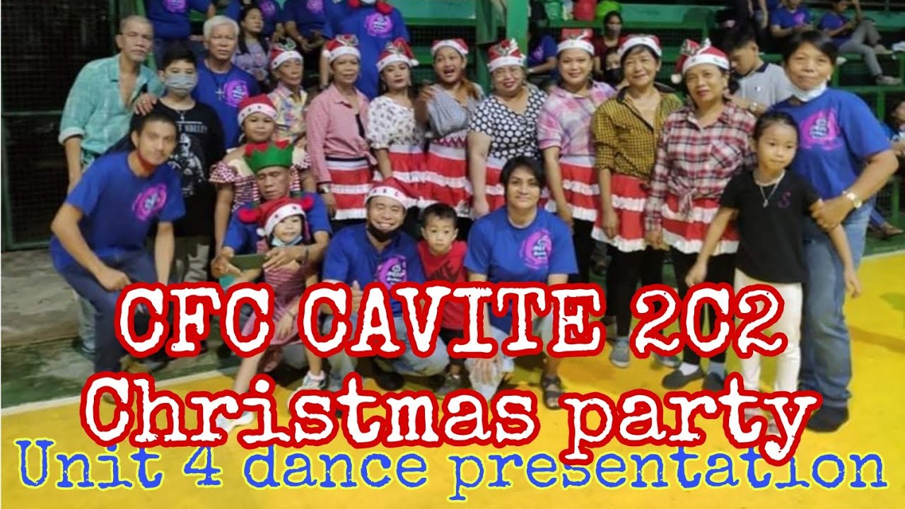 CFC CAVITE Christmas party Unit 4dance presentation - YouTube