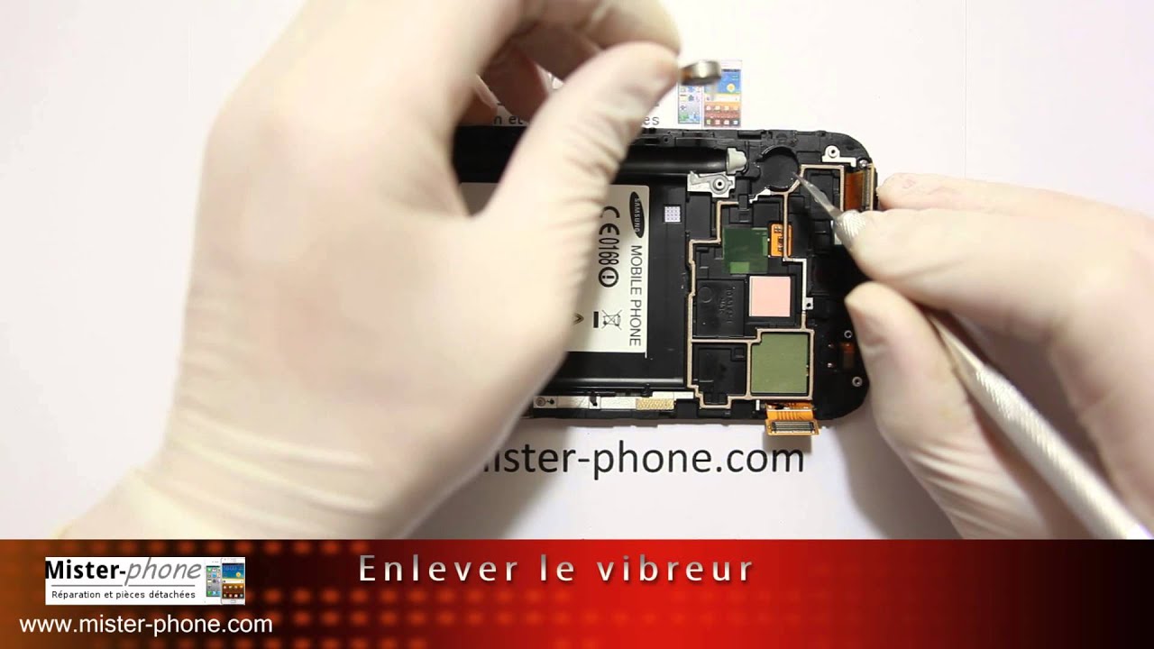 Samsung Galaxy Note 2 N7100 N7105 changer ecran LCD vitre tactile ...