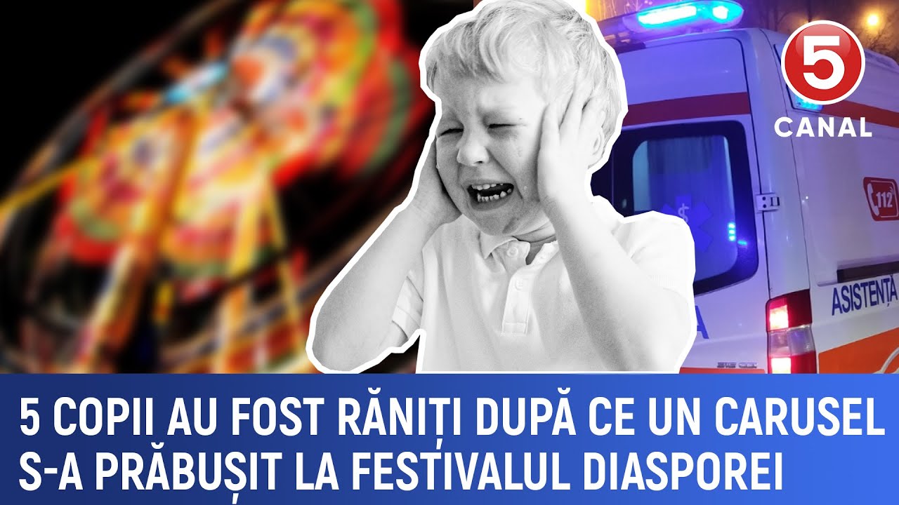 Carusel defect în Costești, la festivalul organizat de autoritățile ...