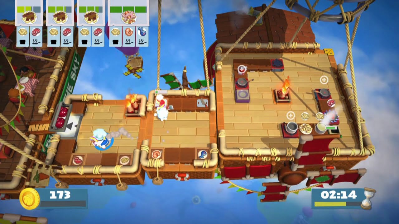 Overcooked 2: Story Mode Continued - Kitchen 2-2 - YouTube