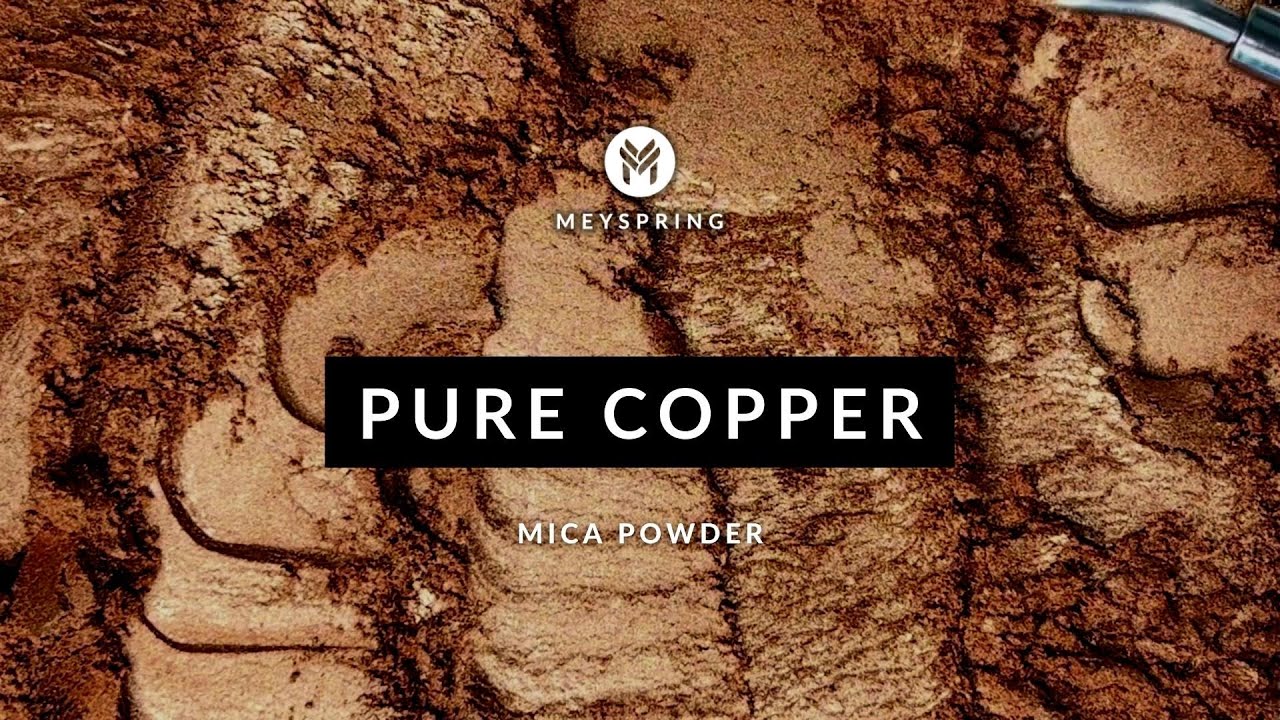 MEYSPRING Pure Copper Mica Powder - Add a unique metallic touch to Your ...