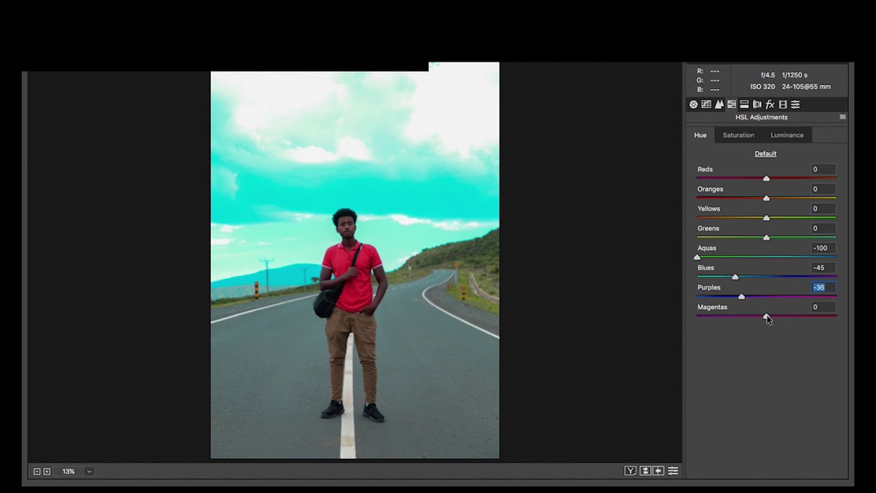 Color editing by photoshop - YouTube