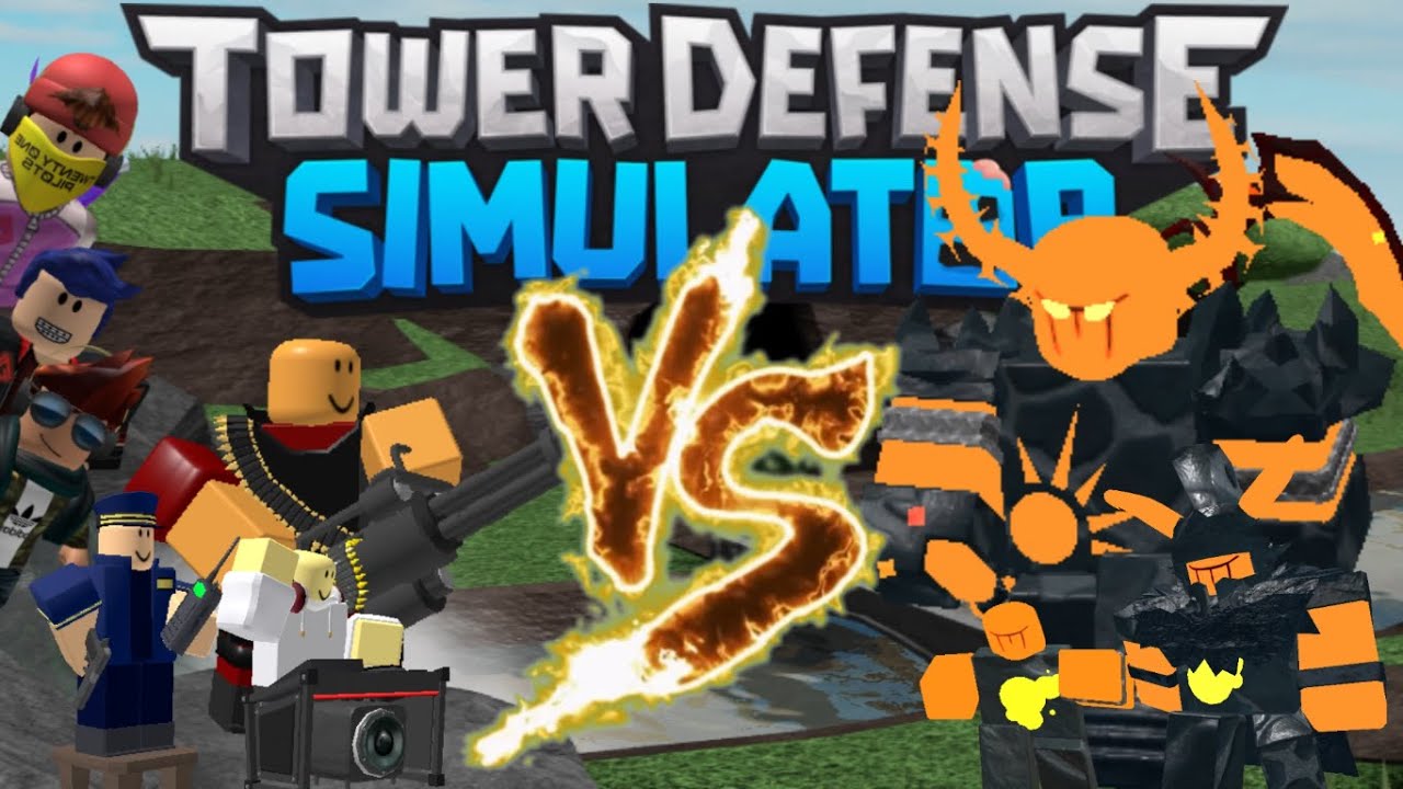 Minigun vs molten boss [Tower defense simulator] {Roblox} - YouTube