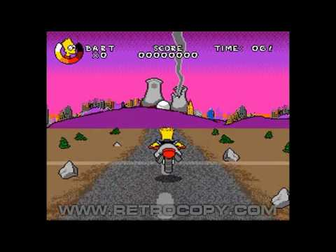 Virtual Bart (Sega Genesis / Mega Drive) Intro - YouTube