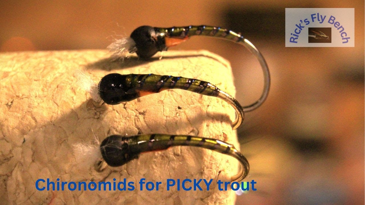 Fly tying masterclass: how to tie advanced chironomid patterns - YouTube