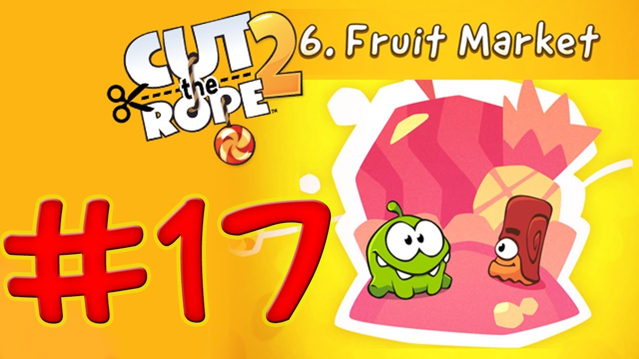 Cut The Rope 2 - Level 137 Fruit Market - All Medals Walkthrough - YouTube