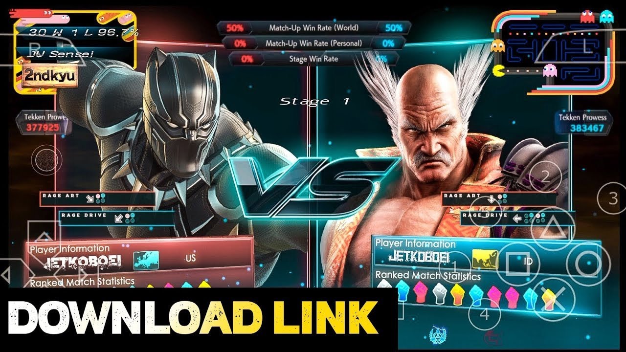 tekken 7 psp gameplay | tekken 7 gameplay for android | tekken 7 for ...