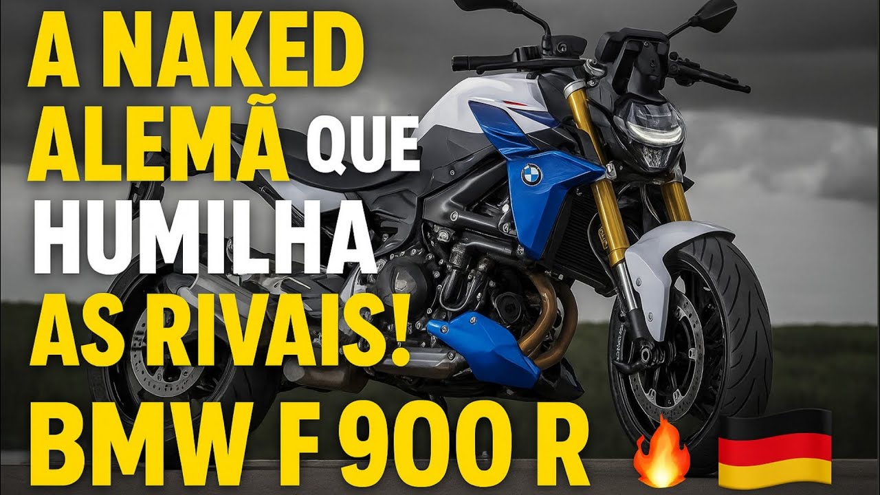 BMW F 900 R: A Naked Alemã Que Deixa As Rivais No Chinelo! 🔥🇩🇪 - YouTube