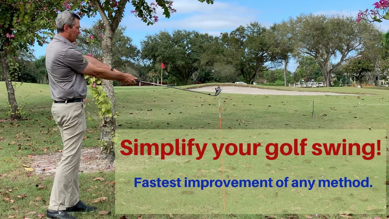 Simplify your golf swing! - YouTube
