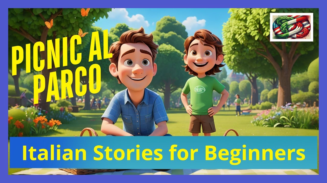 Italian Comprehensible Input Stories for Beginners: A Happy Picnic at ...