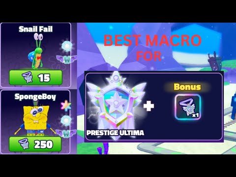 THE BEST MACRO FOR THE PRESTIGE ULTIMA RACE (1K XP EVERY 30 SEC0NDS ...