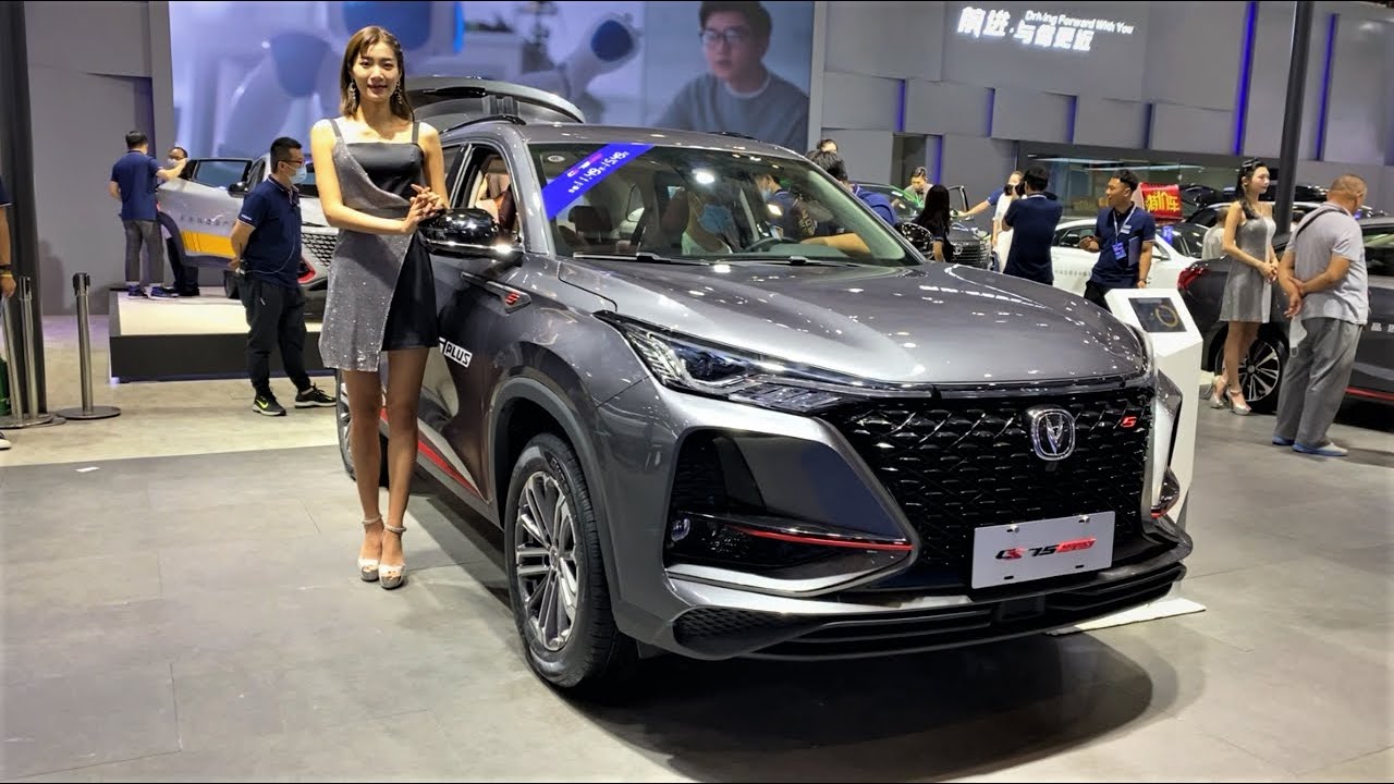 2021 Changan CS75 Plus Walkaround—2020 QiLu Auto Show—2021款长安CS75 Plus，外观与内饰实拍 - YouTube