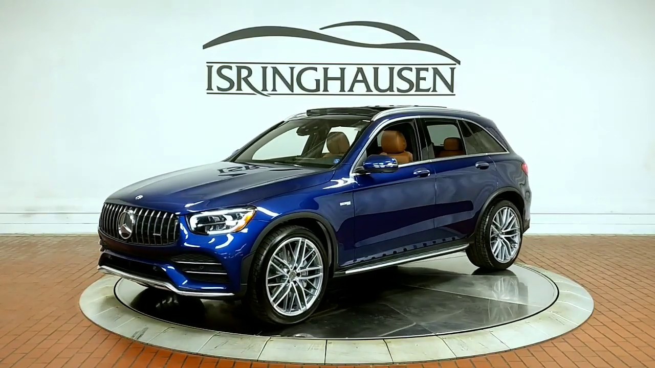 2020 Mercedes-Benz AMG GLC 43 in Brilliant Blue Metallic - 724438 - YouTube