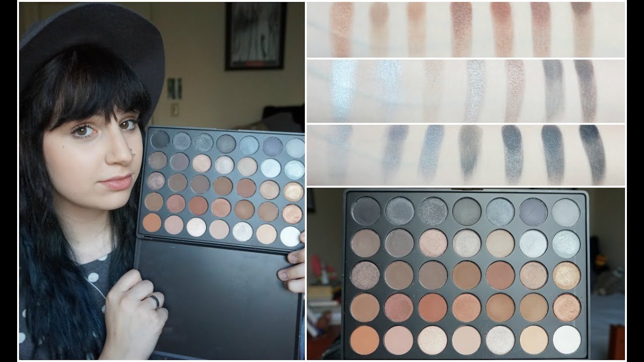Morphe 35K Palette Swatches and Review - YouTube
