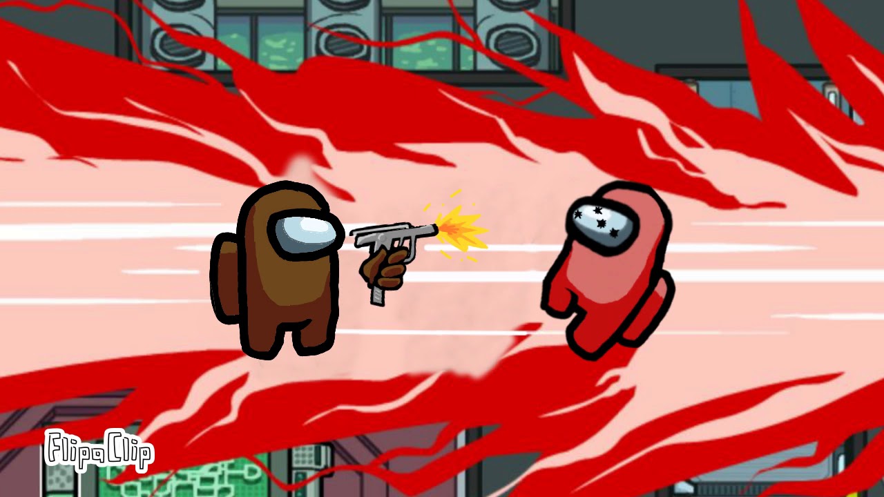 Among us new kill animation | Uzi | innersloth - YouTube