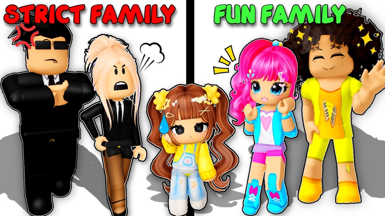STRICT Family vs FUN Family (Brookhaven RP) - YouTube