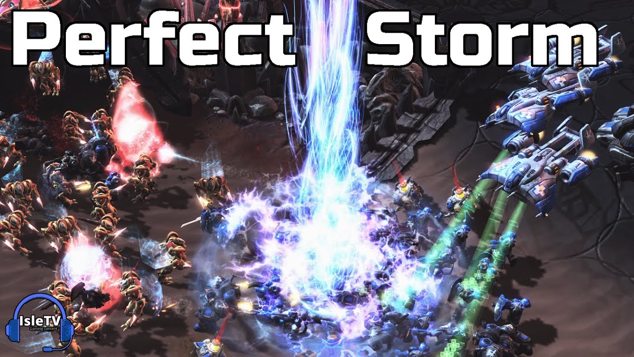 StarCraft 2: EXCITING series - JUICY PsiStorms (Neeb vs Oliviera) - YouTube