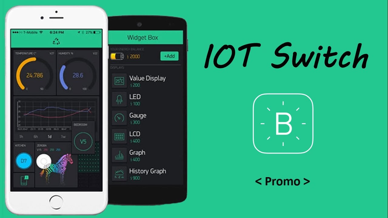 IOT Switch | Control Appliances by Using SmartPhone | Blynk | Pradeep ...