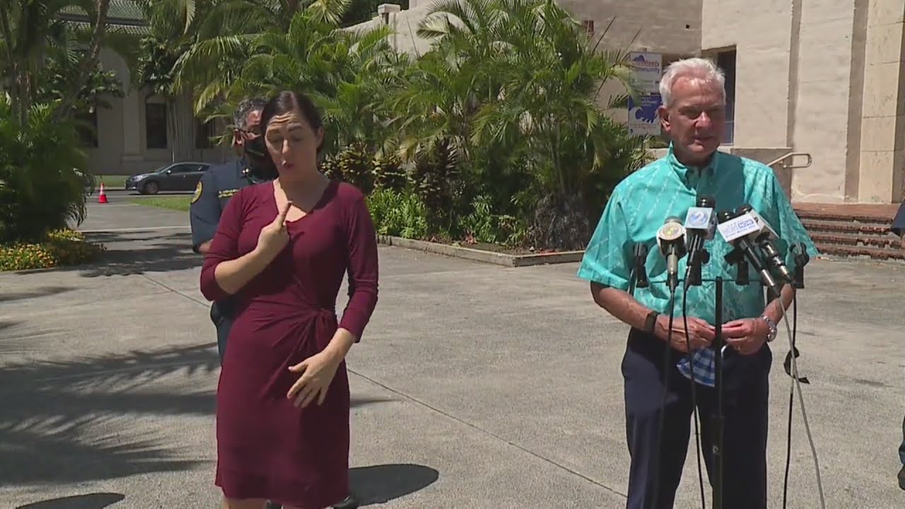 Mayor Caldwell Press Conference: Stay-At-Home order extended - YouTube
