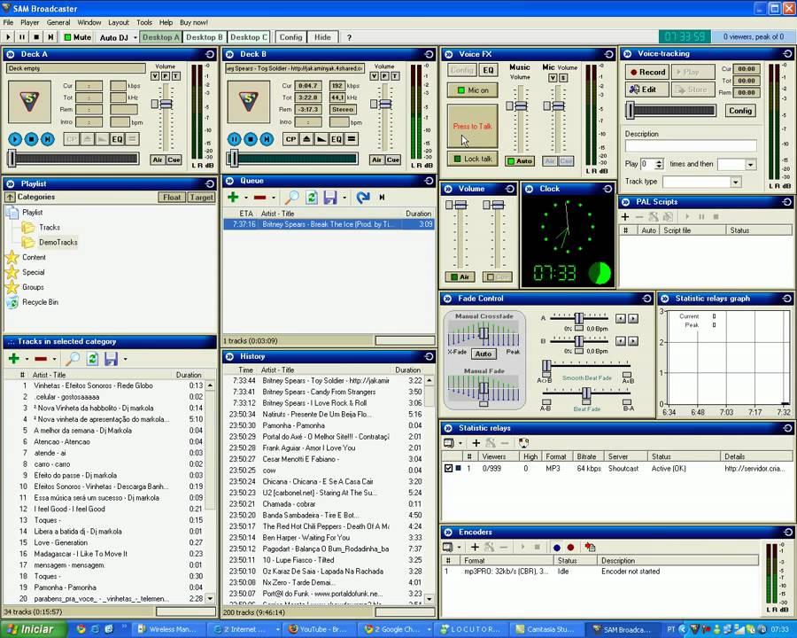 Sam Broadcaster 20 Trieste Multimode Operation Of Organic–Inorganic