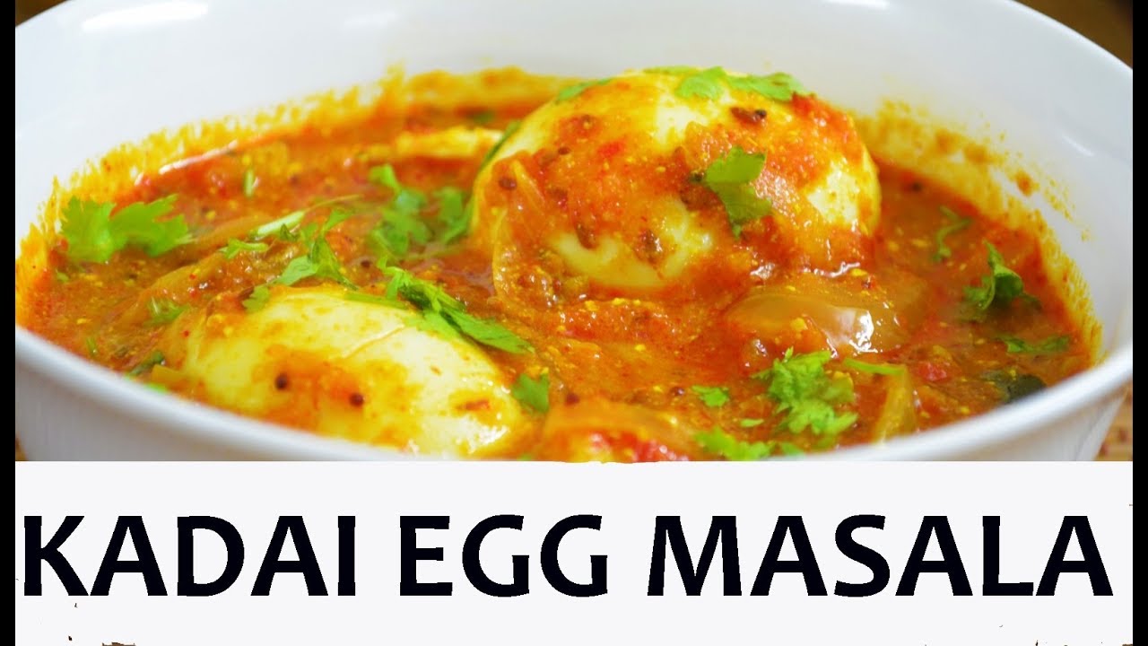 Kadai Egg Masala Recipe | How To Make Kadai Egg Masala Recipe | Kadai ...