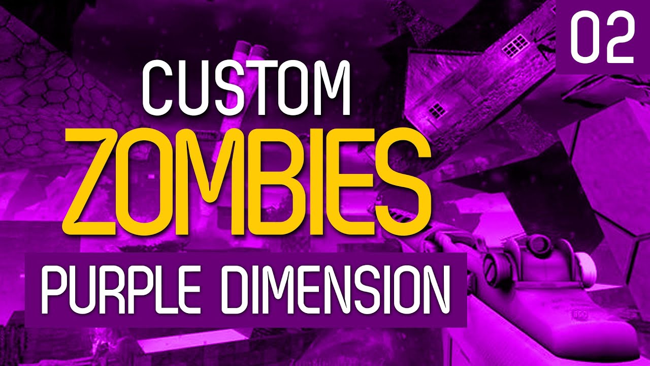 Custom Zombies | Purple Dimension #2 - Muito bonito e tenebroso - YouTube