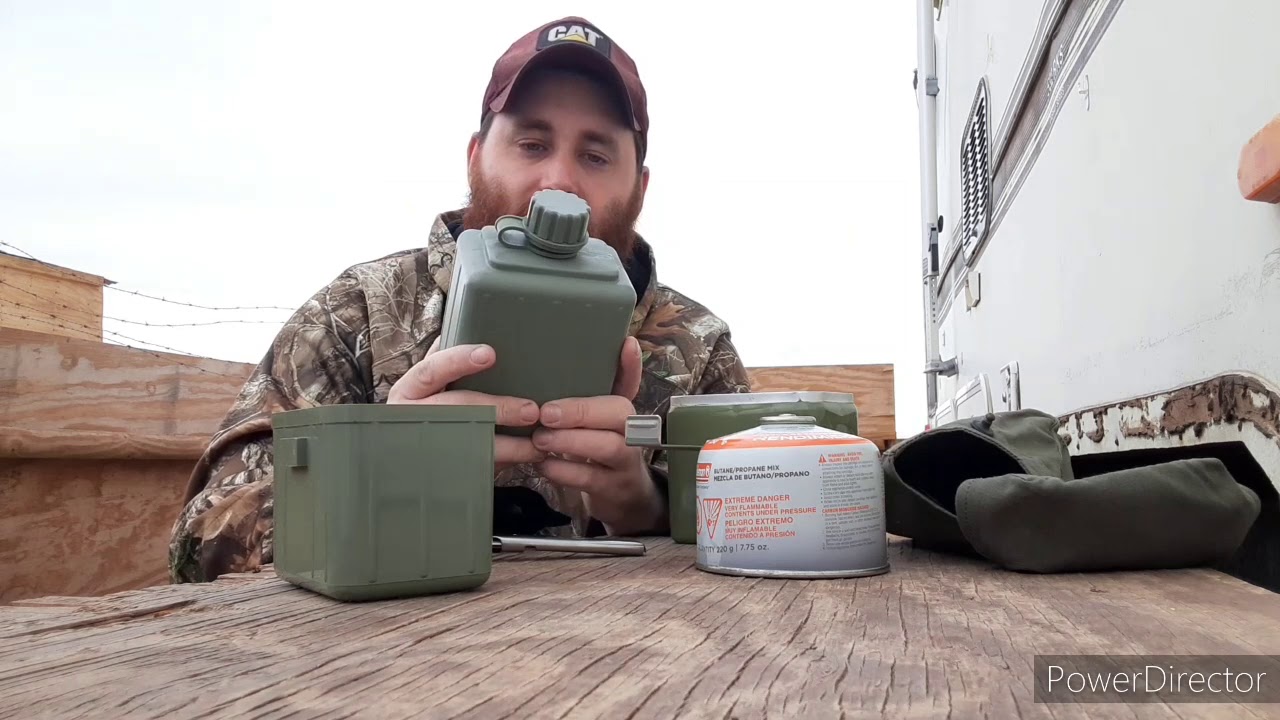 REVIEW of Yugo/Serbian Mess Kit & the Magellan Outdoors burner. And one ...